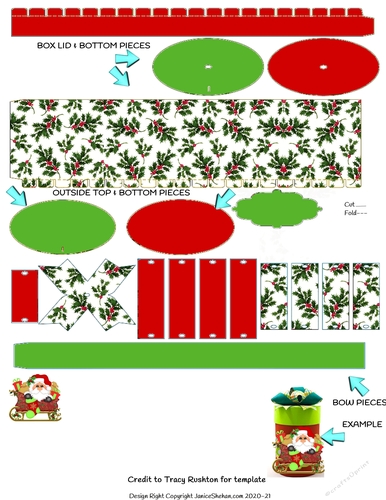 OVAL GIFT BOX WITH LID AND DECOUPAGE #1 - CUP1069150_2049 | Craftsuprint