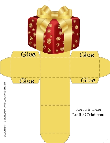 PRESENT TOP GIFT BOX - CUP1167493_2049 | Craftsuprint