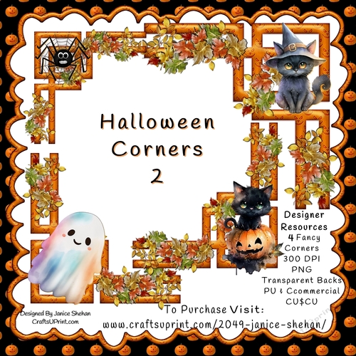 GHOST, SPIDER, HALLOWEEN DESIGNER RESOURCES 4 PNG CLIPART DECORATE ...