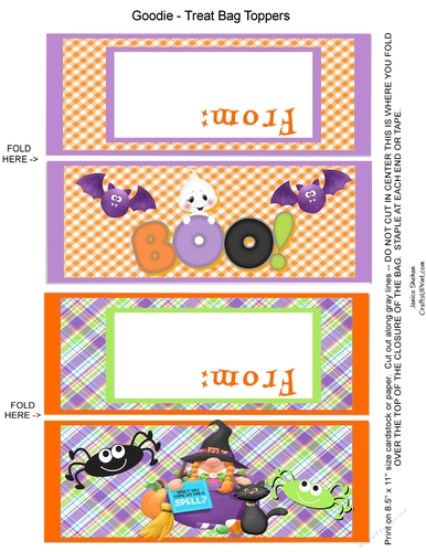 HALLOWEEN TREAT BAG TOPPERS #5 - CUP1343009_2049 | Craftsuprint