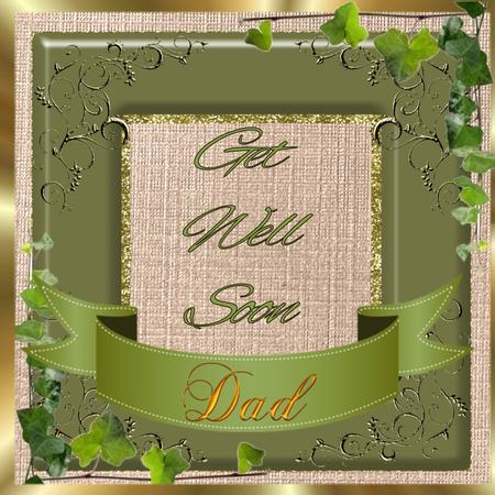 Men Get Well Card Topper - CUP649869_2049 | Craftsuprint