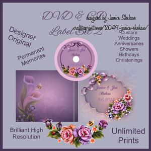 Bridal Wedding Cd Dvd Cover Envelope and Labels - CUP652009_2049 ...