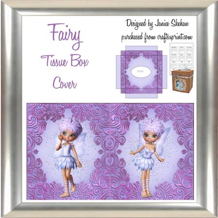 Fairy Tissue Box Cover Kleenex - CUP665027_2049 | Craftsuprint