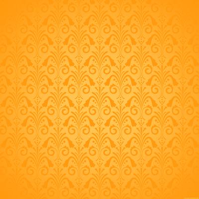 Orange Damask Background Paper Scrapbooking - CUP673316_2049 | Craftsuprint