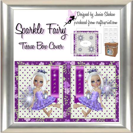 Sparkle Fairy Kleenex Tissue Box Cover Girls - CUP680652_2049 ...