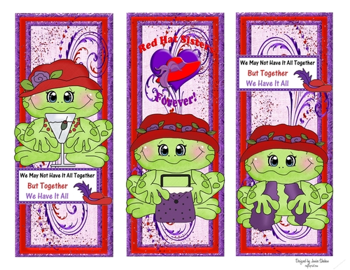 RED HAT BOOKMARKS 3 - CUP951386_2049 | Craftsuprint