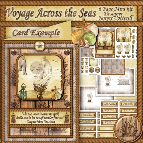 Voyage Across the Seas - CUP1029604_1035 | Craftsuprint