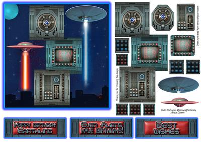 Happy Birthday Earthling - CUP429433_1035 | Craftsuprint