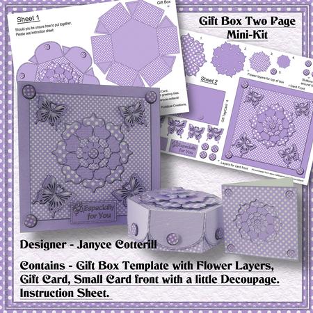 Lilac Gift Box Mini-kit - CUP629844_1035 | Craftsuprint