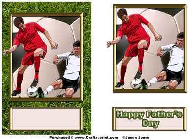 Footy Card Front - CUP206763_1068 | Craftsuprint