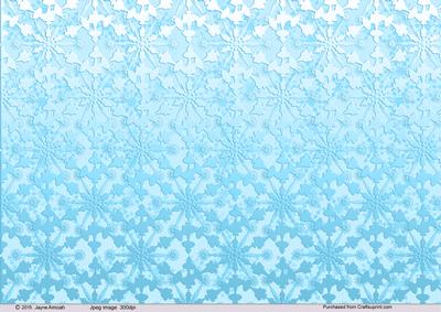 Snowflake Background Paper 4 - CUP624572_2101 | Craftsuprint