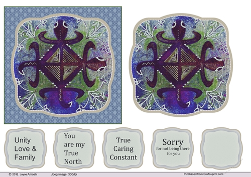 Adinkra symbol-Unity - CUP880003_2101 | Craftsuprint