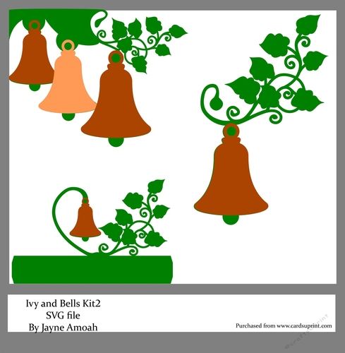 Ivy and Bells - CUP914349_2101 | Craftsuprint