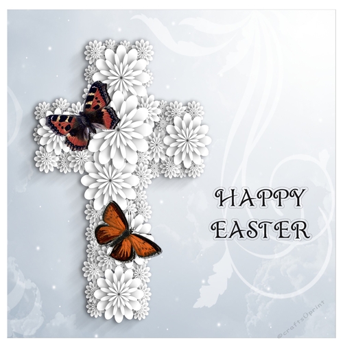 Butterfly Easter Card - CUP1021005_2474 | Craftsuprint