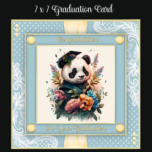 7 x 7 Graduation Card - CUP1311056_2474 | Craftsuprint
