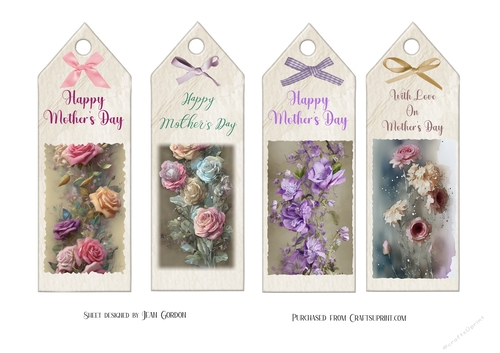 Mothers day Bookmarks 1 - CUP1197089_512 | Craftsuprint