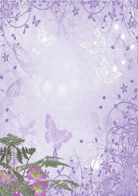 Flowers & Butterflies Backing Paper 1 - CUP191764_512 | Craftsuprint