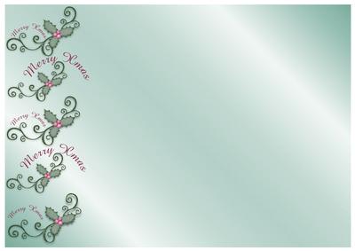 Green Merry Xmas Backing Paper - CUP265063_512 | Craftsuprint