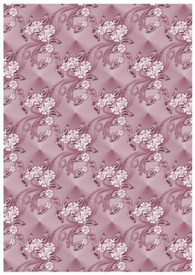 Floral Backing Paper-04 - CUP303986_512 | Craftsuprint