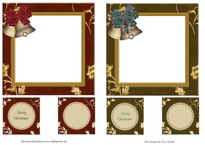 Christmas Frames Set 2 - CUP350665_512 | Craftsuprint