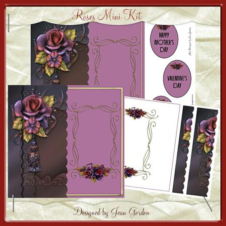 Roses Mini Kit - CUP382291_512 | Craftsuprint