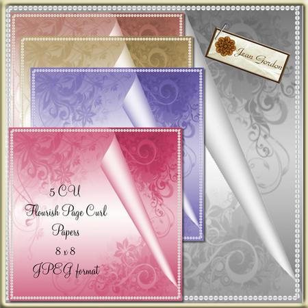 5 Cu Paper Curl Papers - CUP468054_512 | Craftsuprint