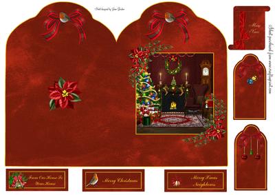 Xmas Arch Card - CUP475687_512 | Craftsuprint