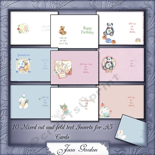 10 cute childrens inserts - CUP962736_512 | Craftsuprint