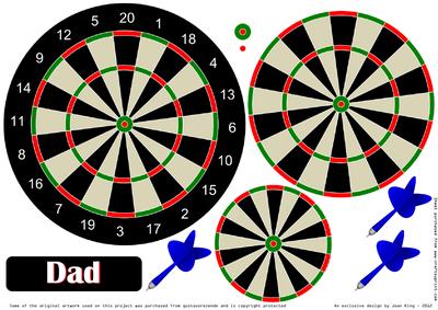 Dad Darts Step by Step - CUP312250_1298 | Craftsuprint