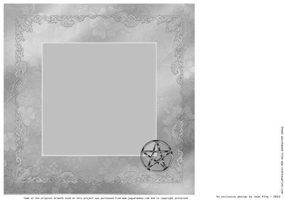 Beautiful Wiccan Rede in Silver Insert - CUP422168_1298 | Craftsuprint