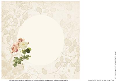 Vintage Miniature Painting Vintage Lady 8x8 Insert - CUP496322_1298 ...