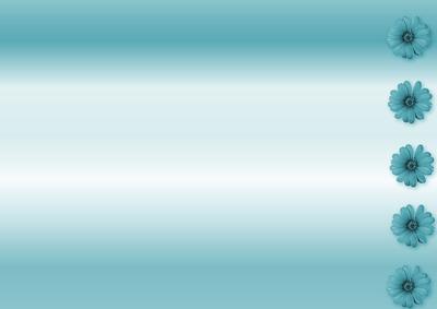 Turquoise Daisy Sheet - CUP365394_1751 | Craftsuprint