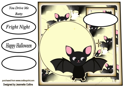 you drive me batty - CUP912079_1751 | Craftsuprint