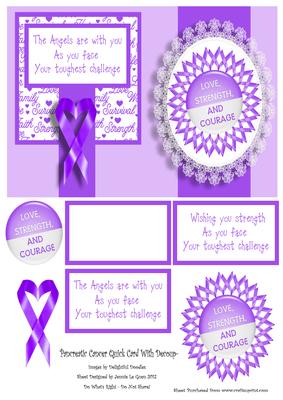 Pancreatic Cancer Card - CUP343173_1777 | Craftsuprint