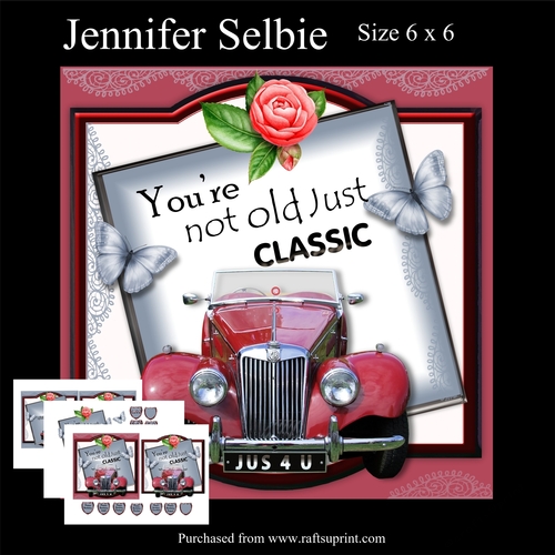 Your not old just classic No.2 card size 6 x 6 - CUP1171300_9955 ...