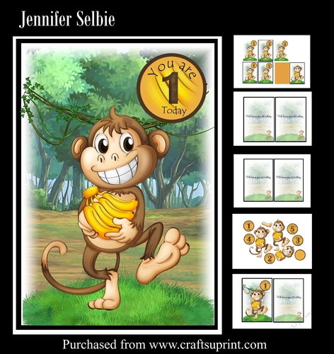 Martin the Monkey ages 1-5 - CUP1174834_9955 | Craftsuprint
