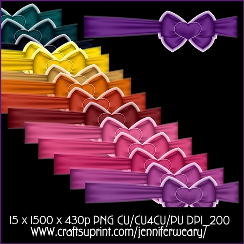 20 Exotic Bows - CUP1026223_68705 | Craftsuprint