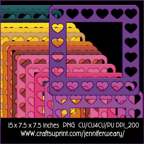 20 Exotic Frames - CUP1026226_68705 | Craftsuprint
