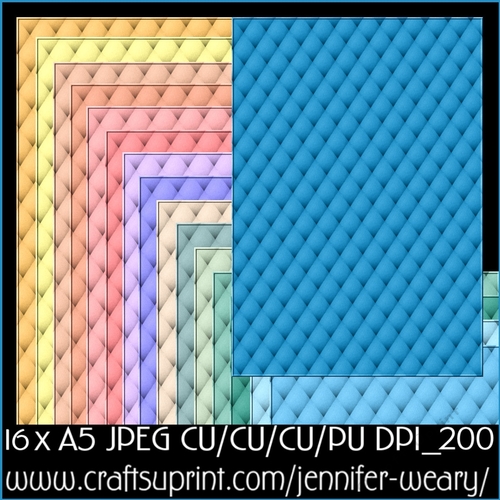 Padded Backgrounds A5-Tranquil Days - CUP1049843_68705 | Craftsuprint