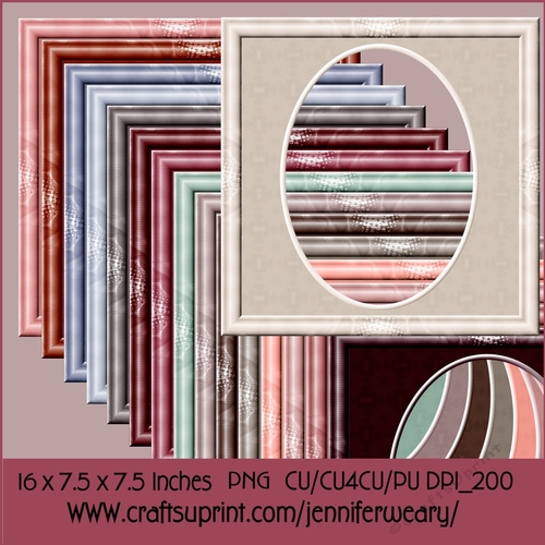 Dusty Frames - CUP1050306_68705 | Craftsuprint