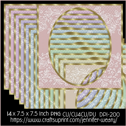 Lace with Roses Frames-Candy Floss - CUP1135881_68705 | Craftsuprint