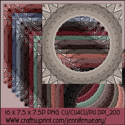 21 Dusty Frames - CUP1136720_68705 | Craftsuprint