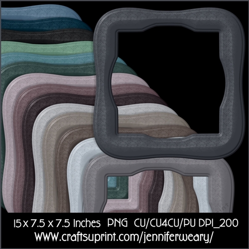 Smooth Bevelled Frames-Classic - CUP1139201_68705 | Craftsuprint