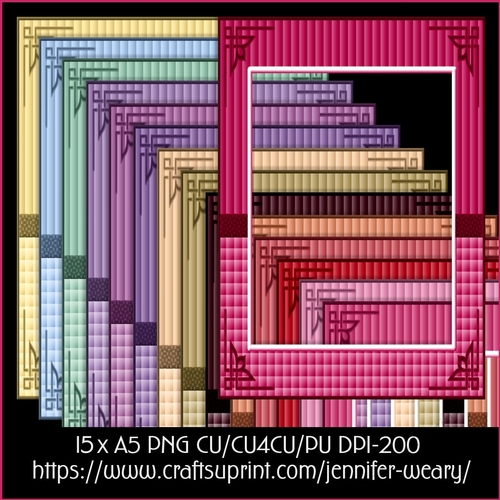 20 Sweet A5 Frames - CUP1142361_68705 | Craftsuprint