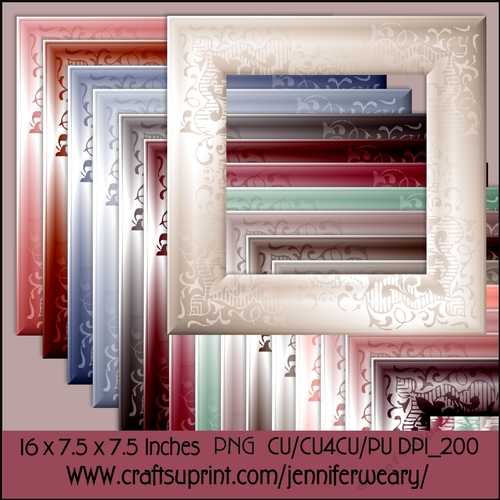 Dusty Frames 12 - CUP1153984_68705 | Craftsuprint