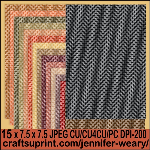 Lace Square A5 Backgrounds-Woodlands - CUP1188160_68705 | Craftsuprint