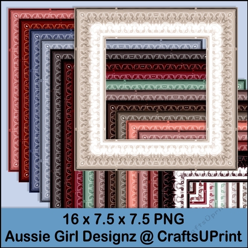 dusty Frames 14 - CUP1195297_68705 | Craftsuprint