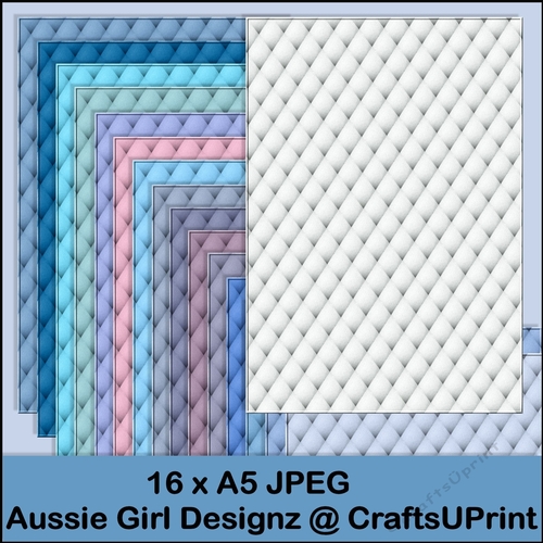 Padded A5 Backgrounds-Winter Wonderland - CUP1205186_68705 | Craftsuprint