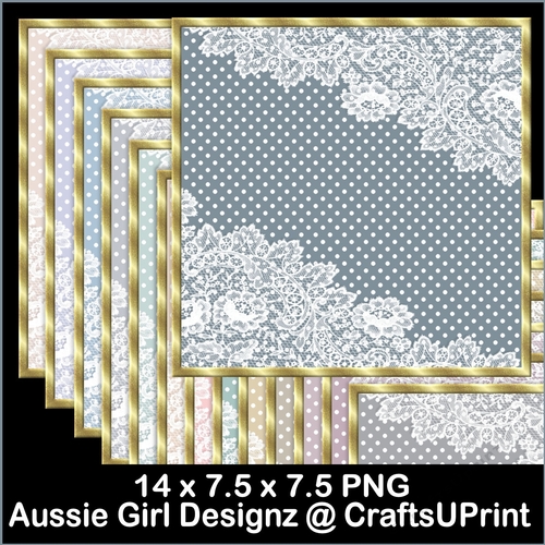 Dots n Lace Backgrounds-Neutral - CUP1206781_68705 | Craftsuprint