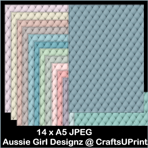 Padded A5 Backgrounds-Succulants - CUP1206783_68705 | Craftsuprint